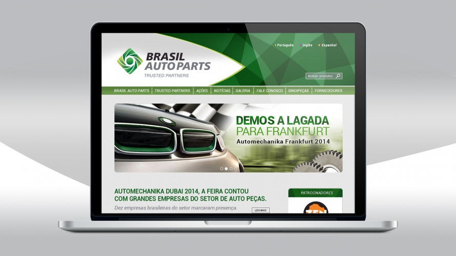 Brasil Auto Parts; Design para ajudar a exportar. – Junto Propaganda